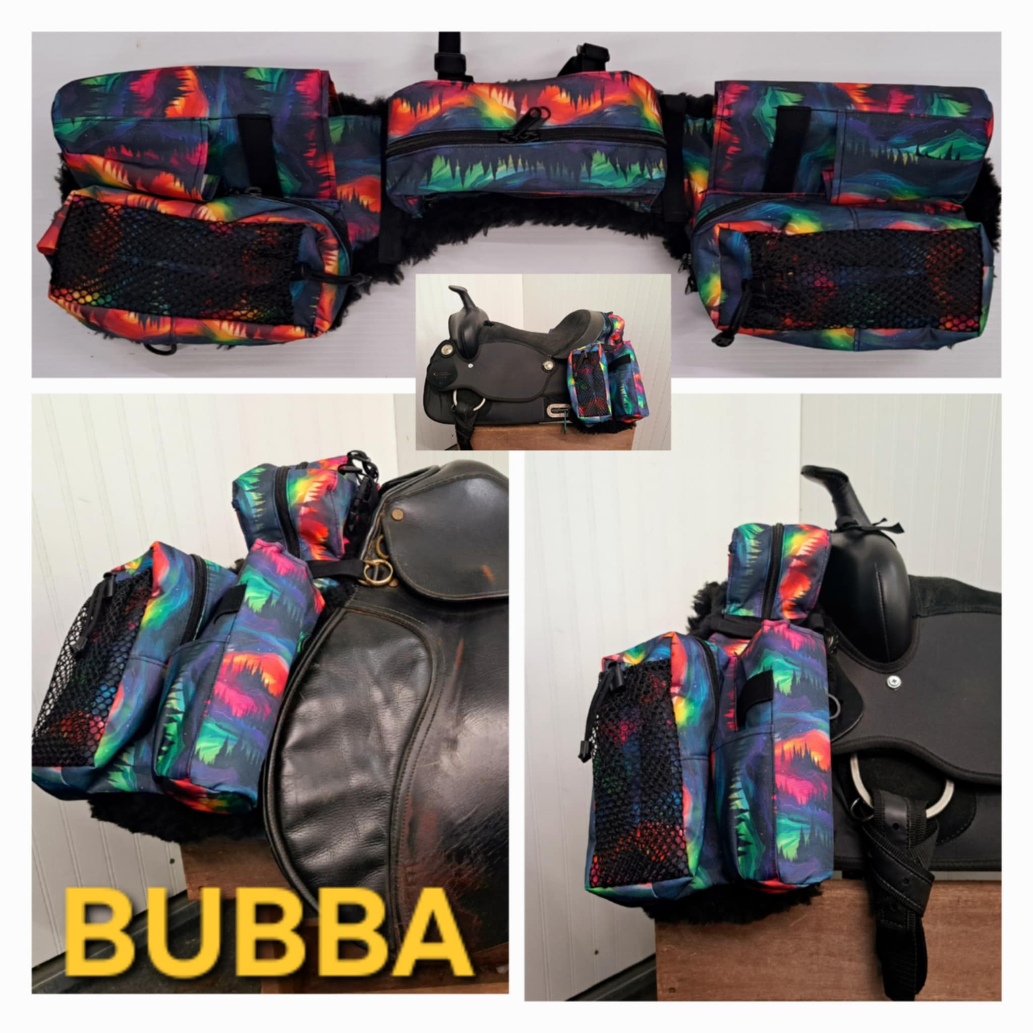 Saddlebags, saddle bag, horse, endurance, pommel bag, cantle bag ...